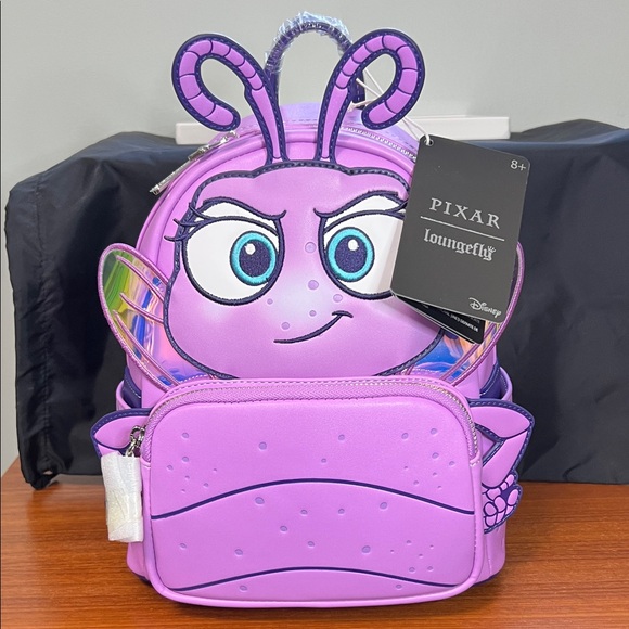Loungefly | Accessories | Loungefly Pixar Purple Kids Backpack | Poshmark